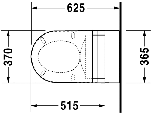 Porcelanosa Beograd. Darling New Toilet wall mounted