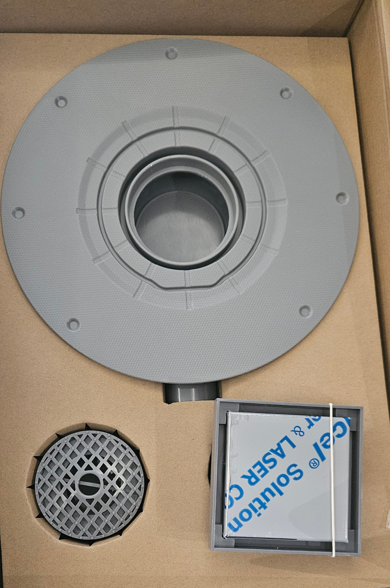 Porcelanosa Beograd. STAINLESS DRAIN 10X10CM ST01